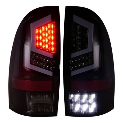 Gloss Bar Style Tail Light Set For 2005-2015 Toyota Tacoma TO2801158 ...