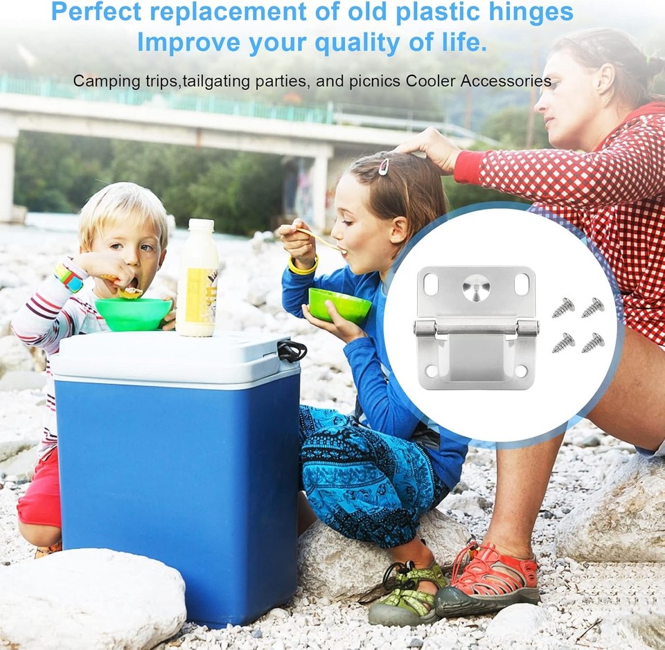 Cooler Hinges/Stainless Steel Coleman Hinges Replacement 2 Pack | eBay