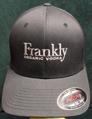 FRANKLY ORGANIC VODKA Black Flexfit Small to Medium Cap BRAND NEW | eBay