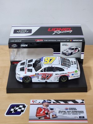 2024 #97 Shane Van Gisbergen SVG Weathertech Sonoma Xfinity Win 1/24 ...