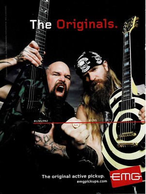 KERRY KING & ZAKK WYLDE of BLACK LABEL SOCIETY - EMG PICKUPS - 2009 ...