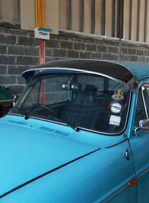 Volkswagen Type 3 sun visor classic acrylic Black Squareback Fastback ...