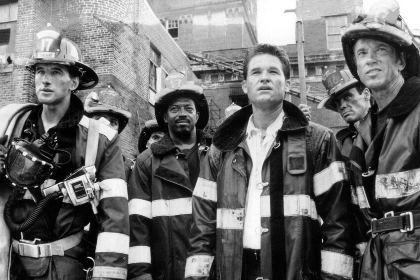 SCOTT GLENN WILLIAM BALDWIN KURT RUSSELL BACKDRAFT 24x36 inch Poster | eBay