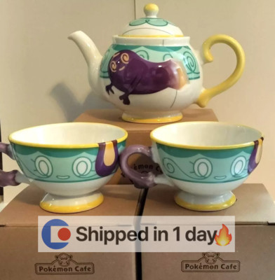 Polteageist Tea Pot Sinistea Tea Mug Cup Set of 3 Poltchageist Pokemon ...
