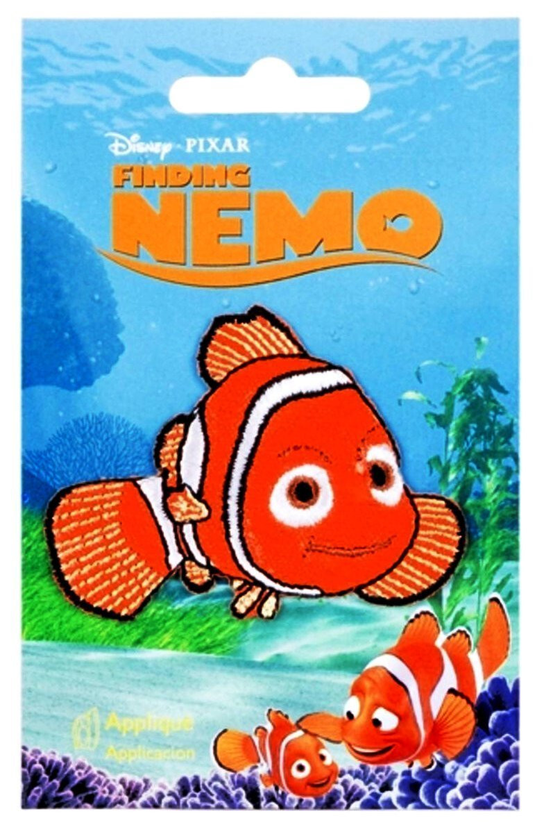 Disney Pixar Finding Nemo Iron-On Appliqué Patch 2.5 Inch | eBay