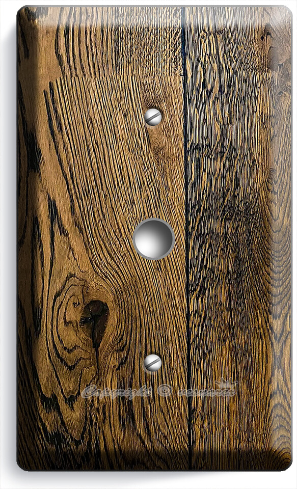 RUSTIC ANTIQUE OLD WOOD STYLE LIGHT SWITCH OUTLET WALL PLATES COUNTRY ...