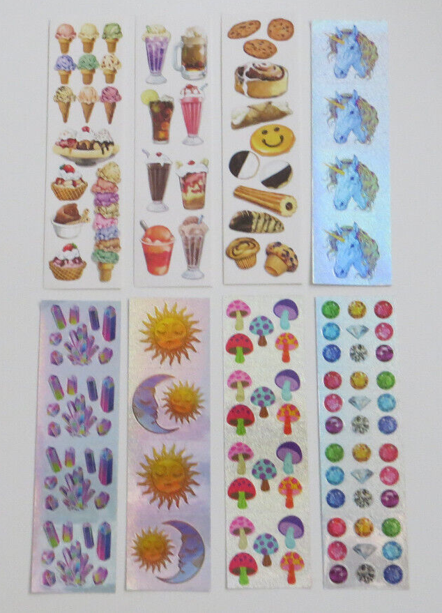 Violette Cute! Stickers - CUTE! STICKER COLLECTION - 1 Strip Each - You ...
