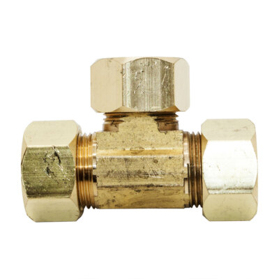 Thrifco 6964005 #64 3/8 Inch Lead-Free Brass Compression Tee | eBay