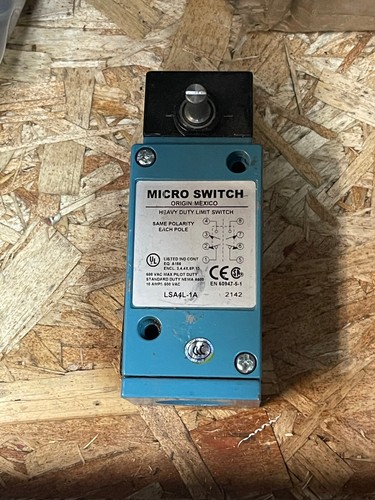 Honeywell HDLS Series LSA4L-1 Snap Action Heavy-Duty Limit Switch Fast ...
