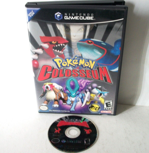 Pokemon Colosseum Nintendo GameCube Black Label Game Disc Disk Case No ...