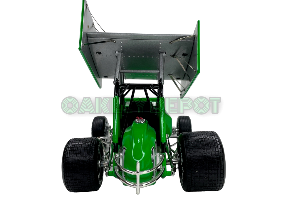 🏎️🏁 STEVE KINSER #11 QUAKER STATE 1/18 ACTION SPRINT CAR WoO DIECAST | eBay
