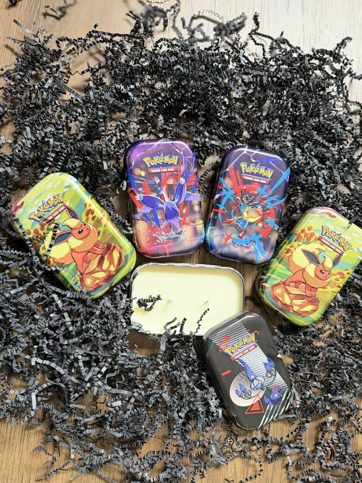 Pokémon Tin Candle 3.5oz, Le Citron Cute Pokémon Gift Tin, Anime ...