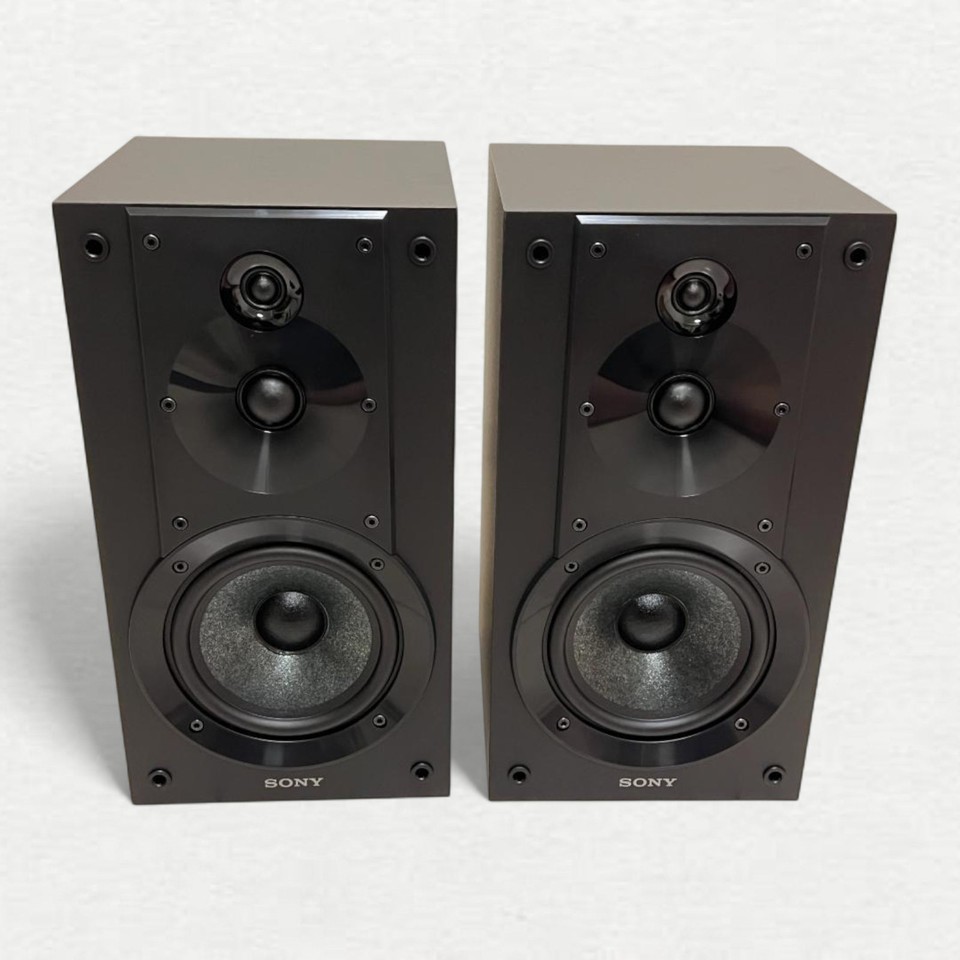 Sony SS-CS5 Bookshelf Speaker System Wired Active 2.0Channel Portable ...