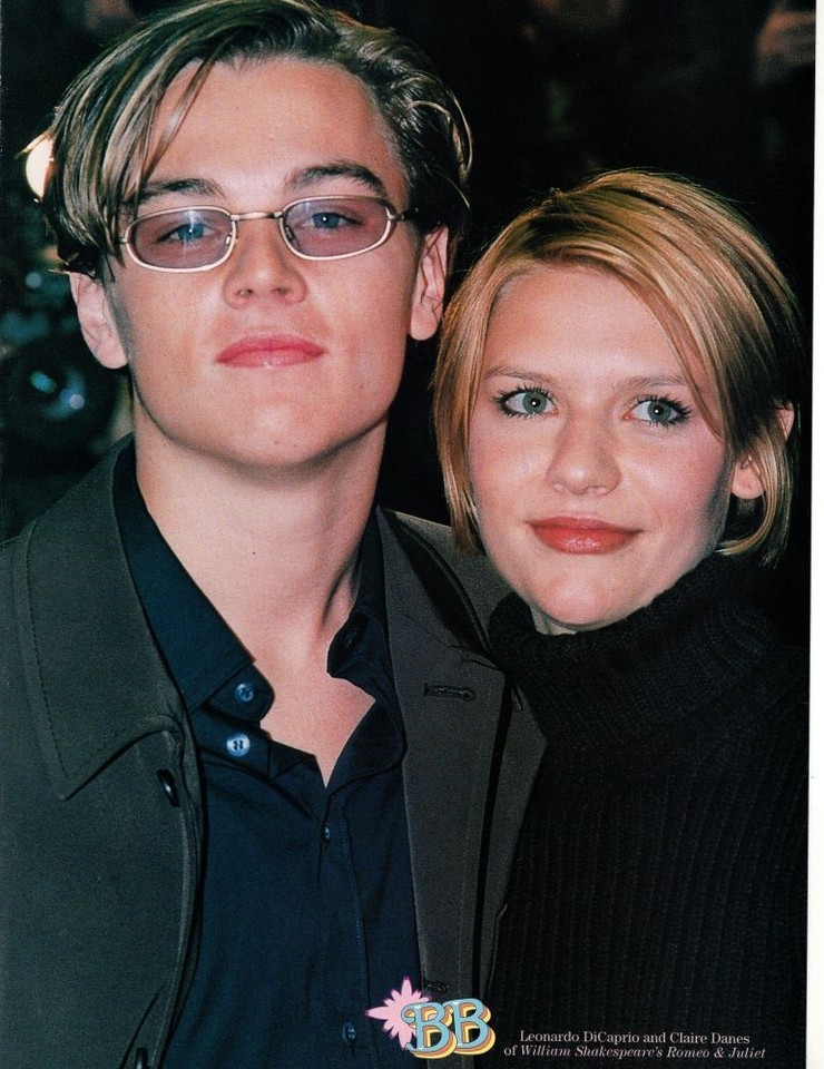 Immature IMx pinup Leonardo DiCaprio Claire Danes Romeo Juliet picture ...