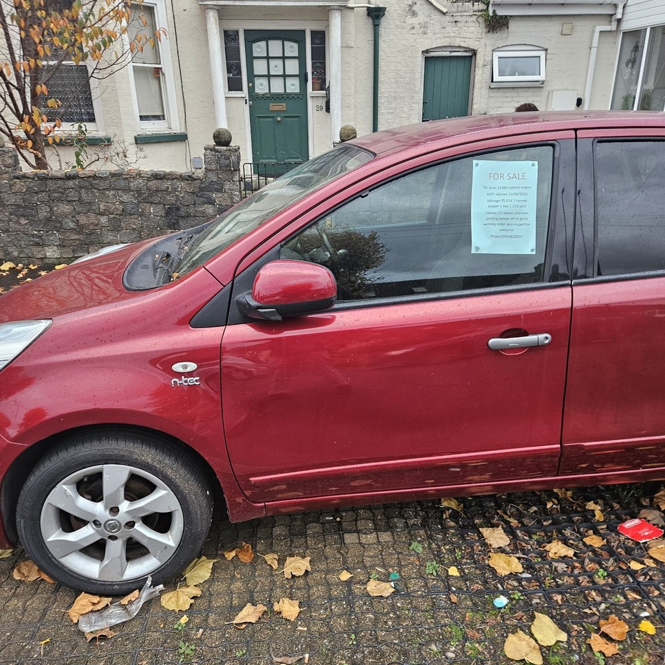 Nissan Note N tech 1.6 Auto Red 2011 | eBay UK