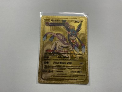 Omneon GX Gold Foil Fan Art Textured Collector Pokemon Card | eBay