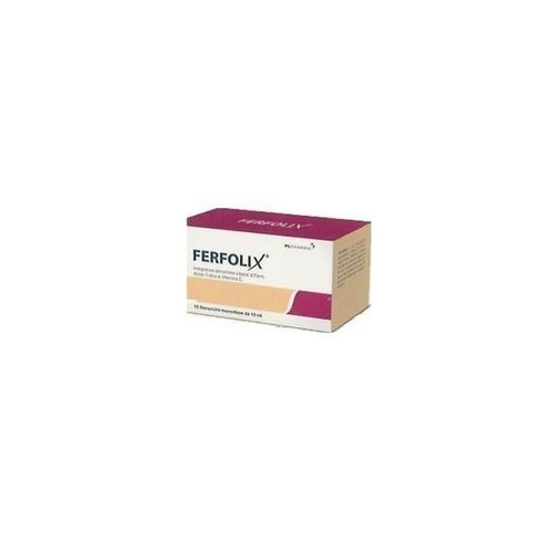 PL PHARMA Ferfolix - integratore alimentare di vitamine e minerali 10 ...