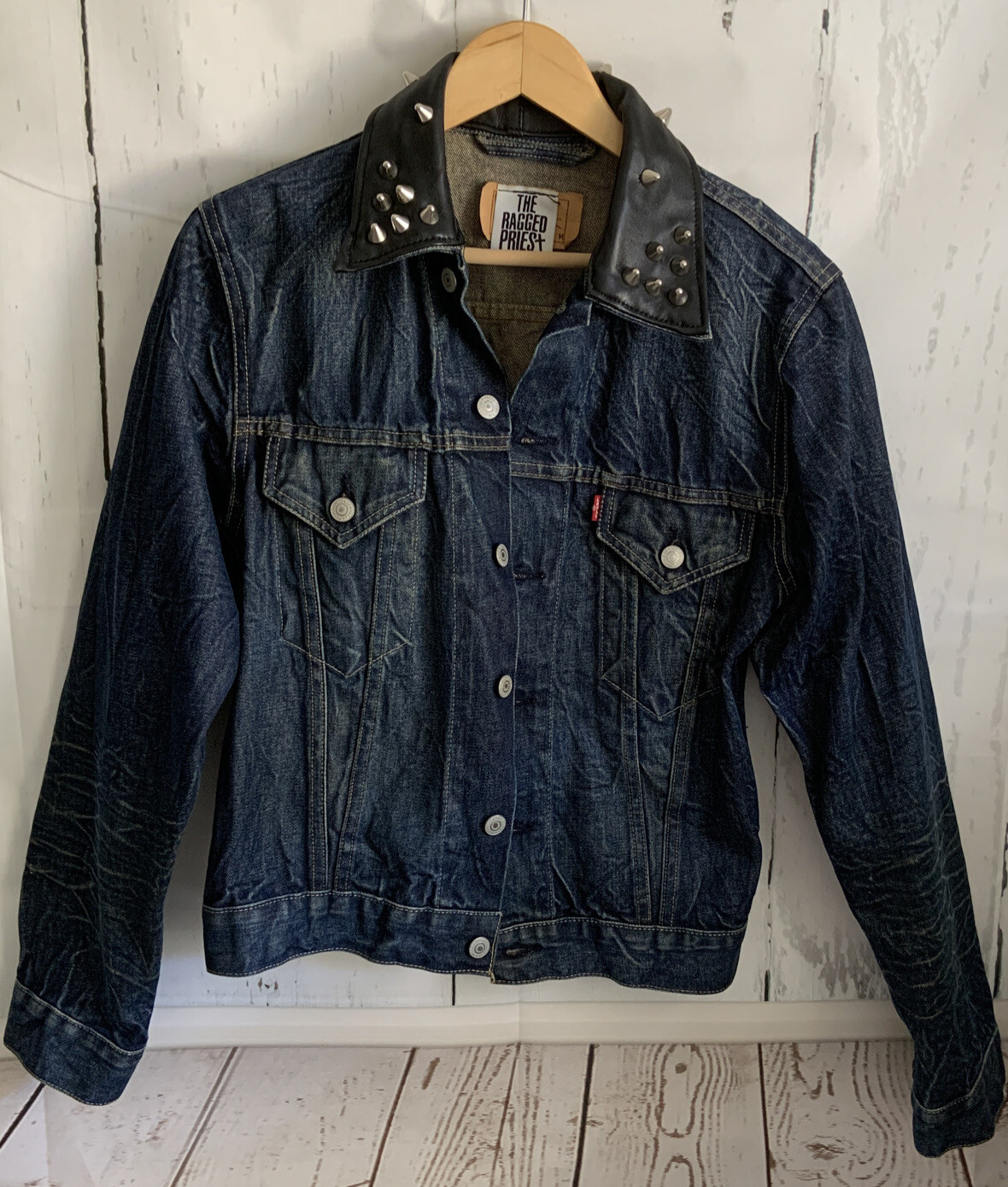 Levis The Ragged Priest Denim Jacket Men's Size Mediu… - Gem