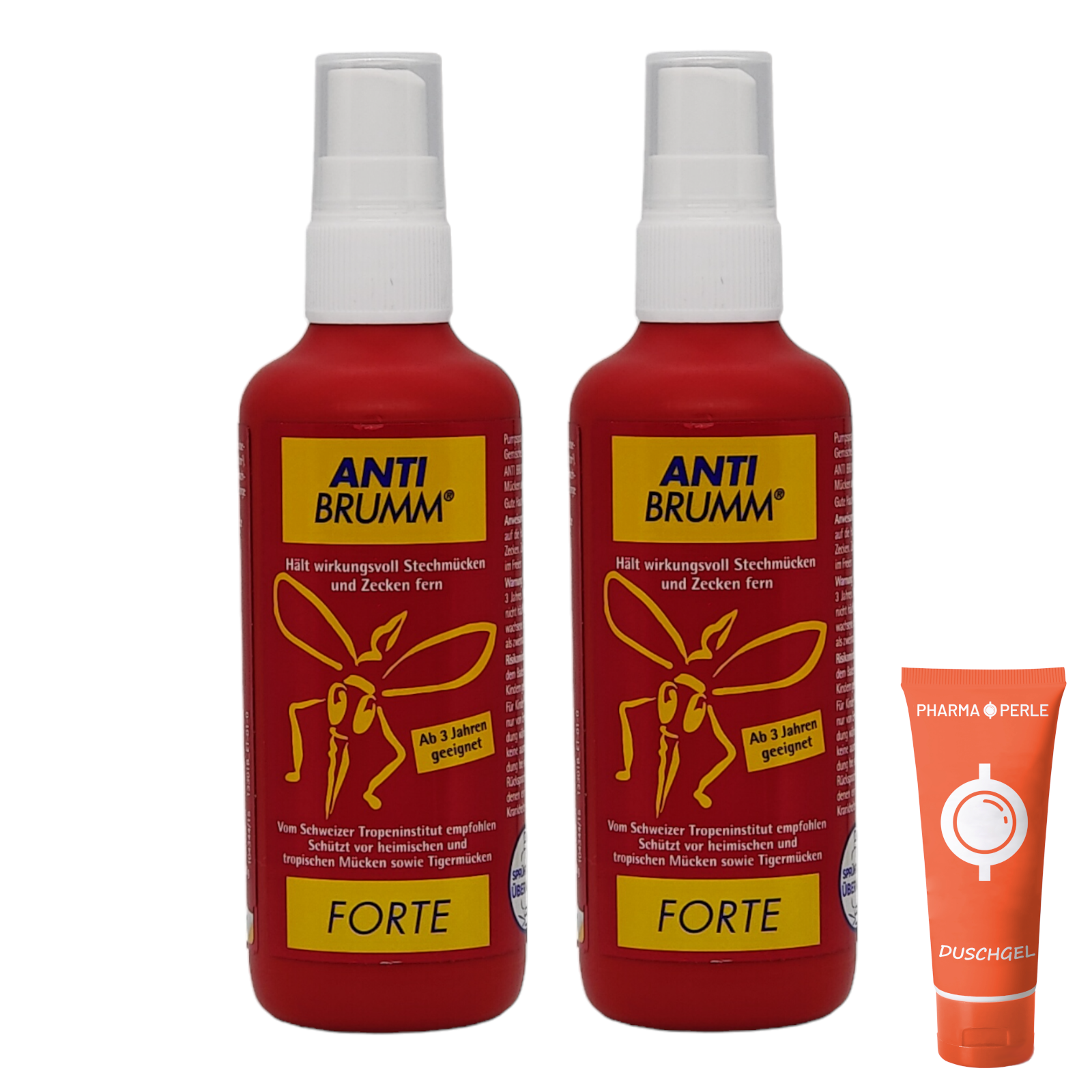 Anti Brumm Forte Pumpspray 150 ml Mückenspray Mückenschutz Stechmücken ...