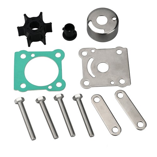 15pcs Water Pump Impeller Repair Kit 6G1‑W0078‑A1 Fit 2 Stroke ...