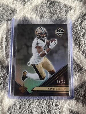 2022 Panini Limited Football JARVIS LANDRY /22 FOTL Holographic ...