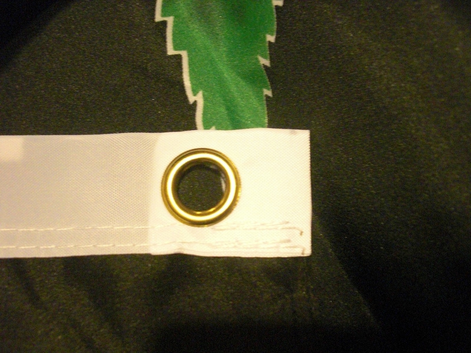 Marijuana Flag 3' x 5' Cannabus Pot Leaf on US Fly Flag Banner (USA ...