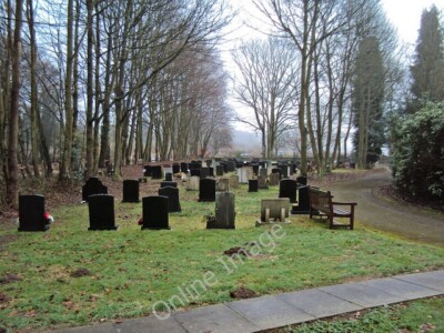 Photo 6x4 Newstead Cemetery - 2 Newstead/SK5152 Looking east from the ...