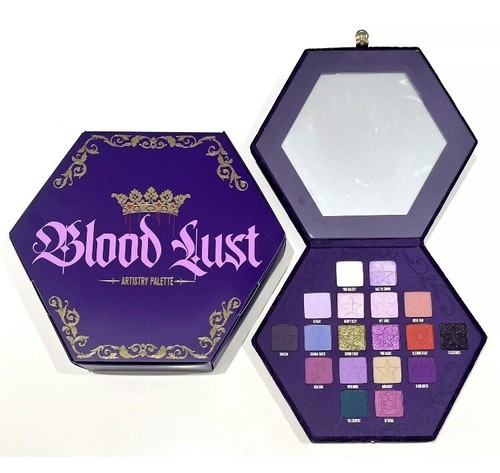 NEW Jeffree Star Cosmetics Blood Lust Eyeshadow Palette Limited Edition ...