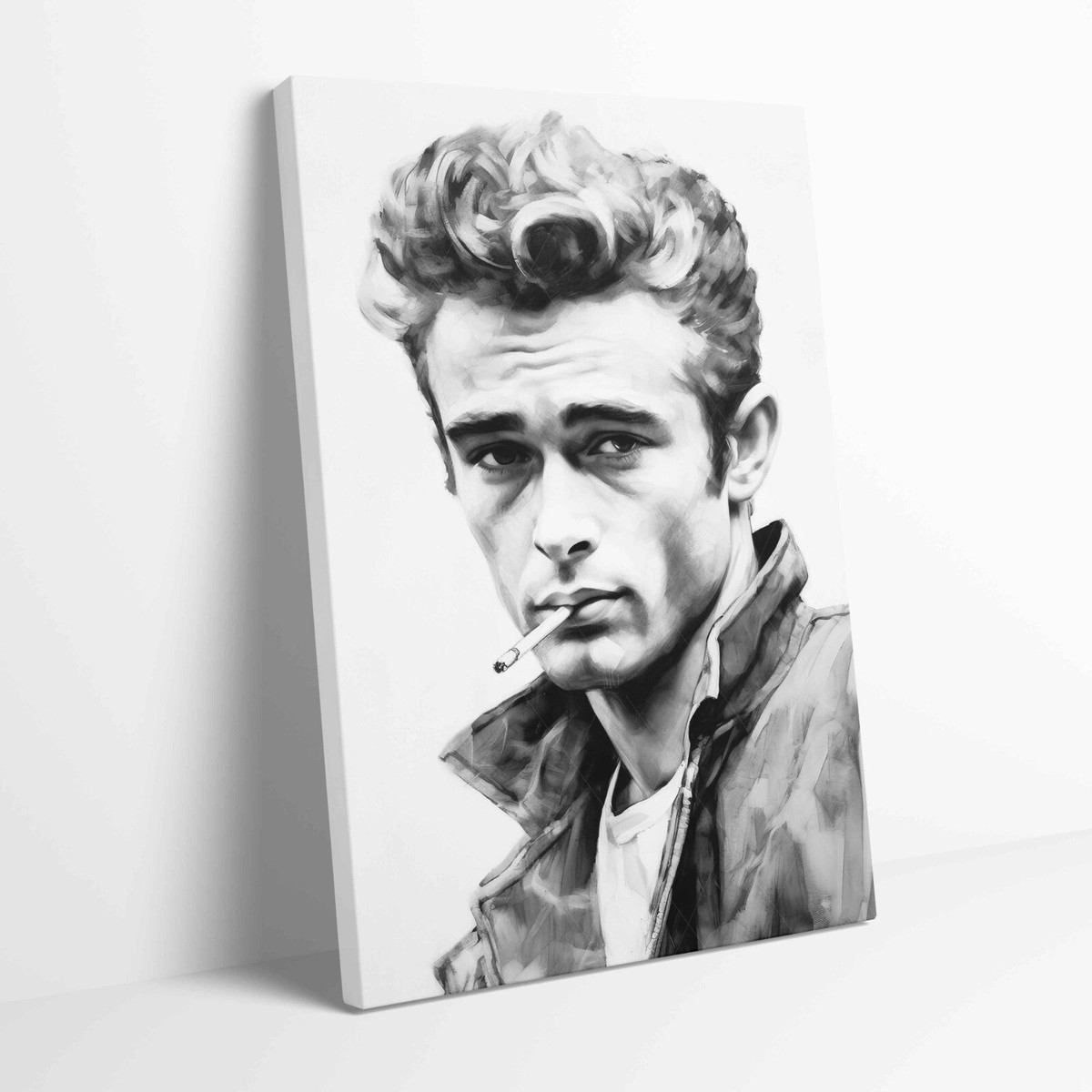 James Dean Canvas Prints James Dean Pop Art Print