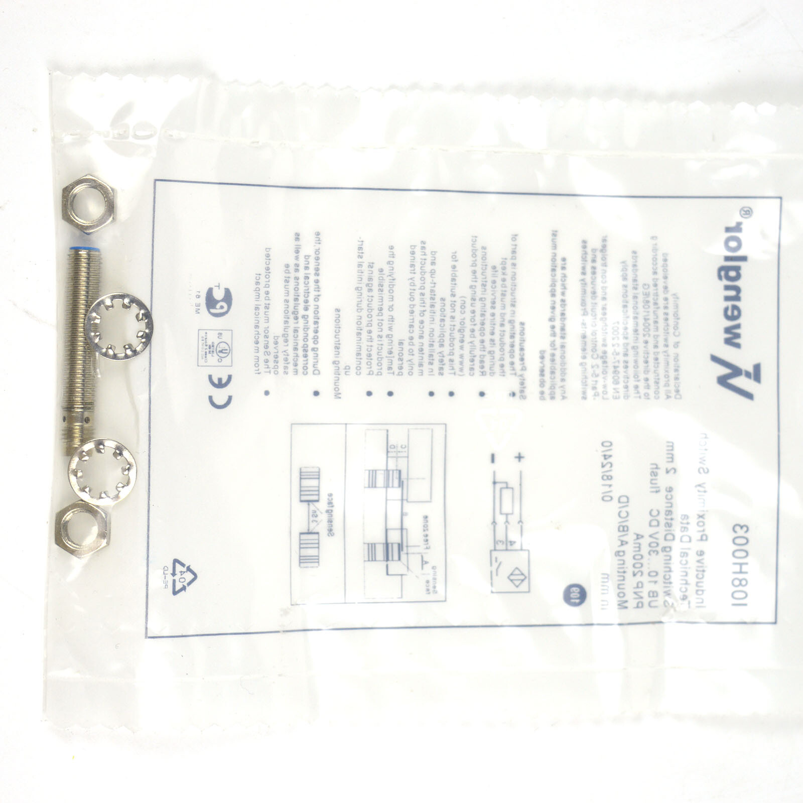 Wenglor Proximity Switch Sensor I08H003 PNP New KD | eBay
