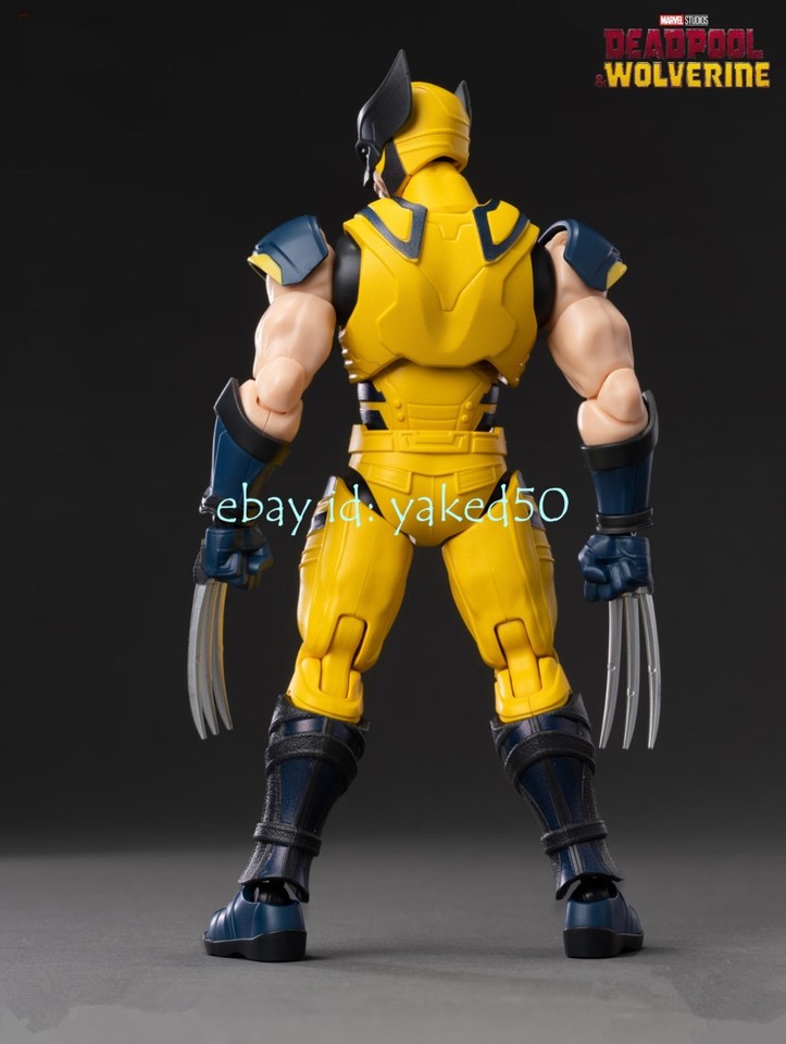 Wolverine Model Kits Figure Marvel Deadpool & Wolverine Blokees Toy 5 ...