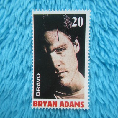 Bryan Adams Briefmarke Stamp BRAVO | eBay.de