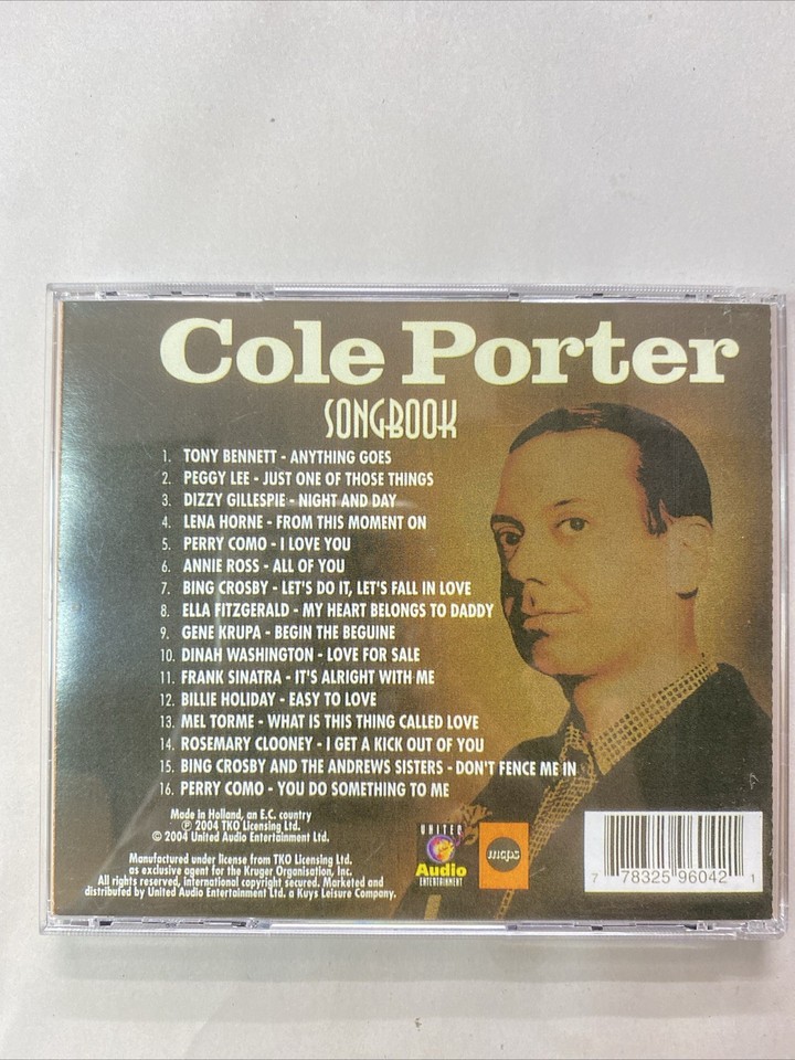 Cole Porter Songbook by Various (CD, 2004) 778325960421| eBay