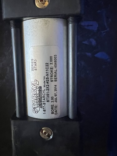 Starcyl Cylinder Star3 St3s1-2x2. 2in Bore 2” Stroke. | eBay