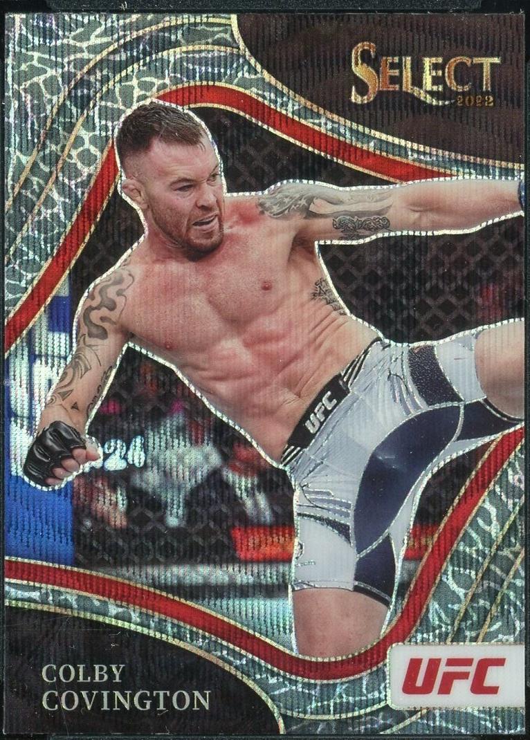 2022 Panini Select UFC - Octagonside Colby Covington #227 Elephant ...