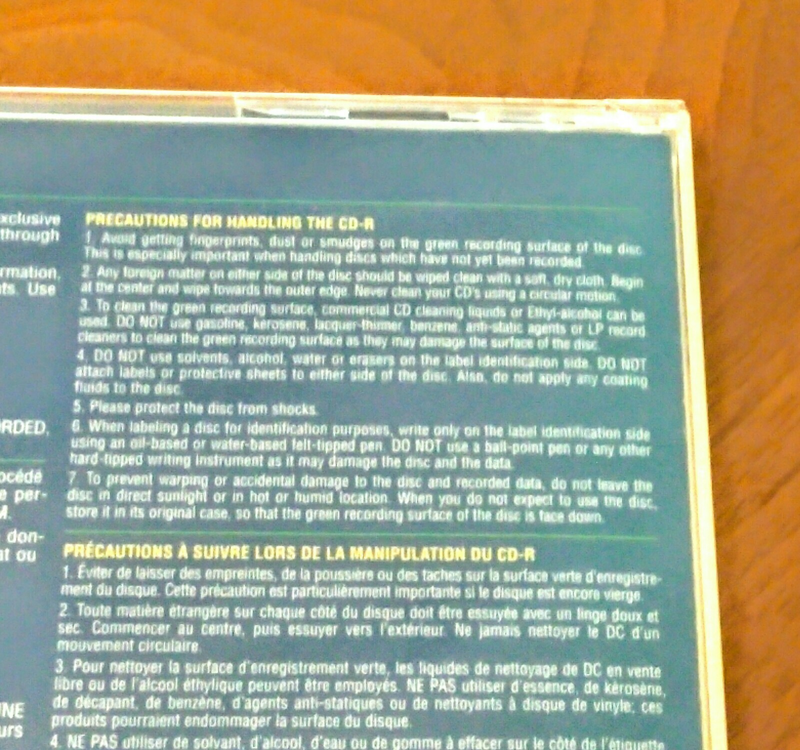 CD-R FUJIFILM 650MB/74min Storage 8x Speed Recordable CD in Sealed ...