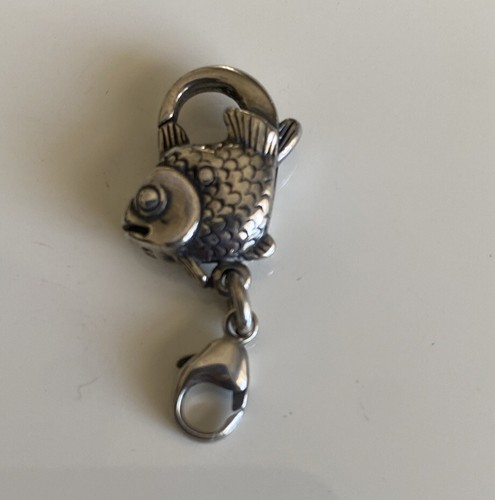 Trollbeads Sterling Silver 10102 Big Fish Lock | eBay