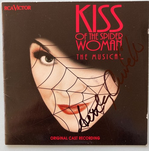Kiss of the Spider Woman OBC CD signed by Anthony Crivello Michael ...