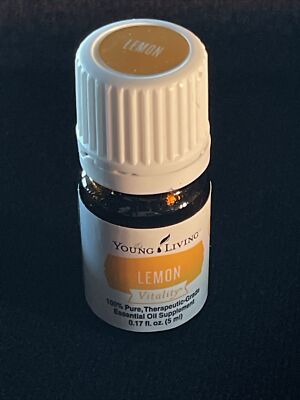 Young Living LEMON VITALITY 5mL Essential Oil NEW Sealed Unopened | eBay