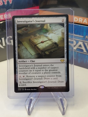MTG Investigator's Journal (258p/124) Innistrad Crimson Vow NM | eBay