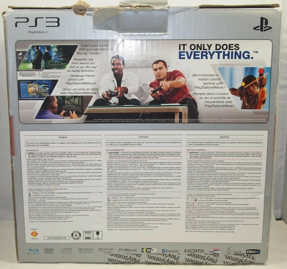 Ps3 Box In The Back