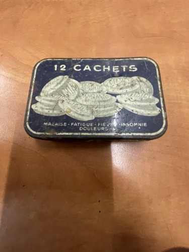 Boîte ancienne de 12 cachets médicaments Kalmine Vide | eBay