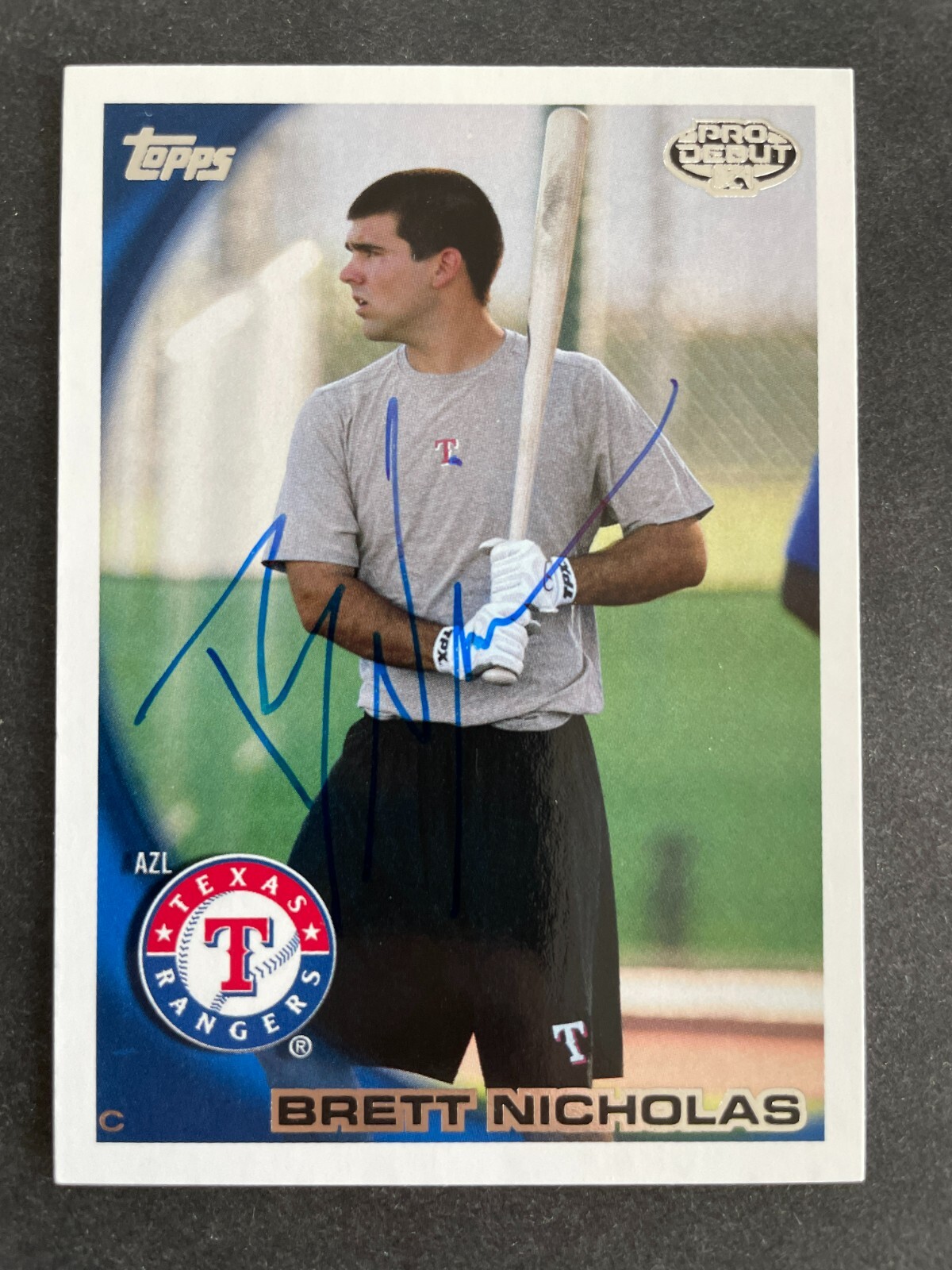 2010 Topps (Minors) SIGNED: Brett Nicholas #304 | eBay
