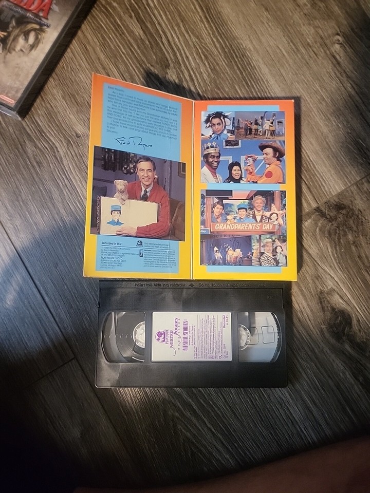 Mister Rogers Home Video Musical Stories VHS 1989 Playhouse Video ...
