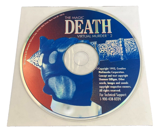 The Magic Death Virtual Murder 2 (PC, 1993) Great Game | eBay