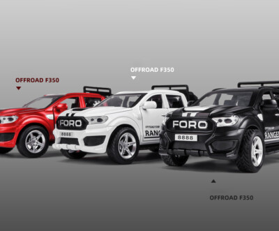1:32 Ford Raptor F350 Pickup Alloy Car Model Diecast Metal Off-road ...