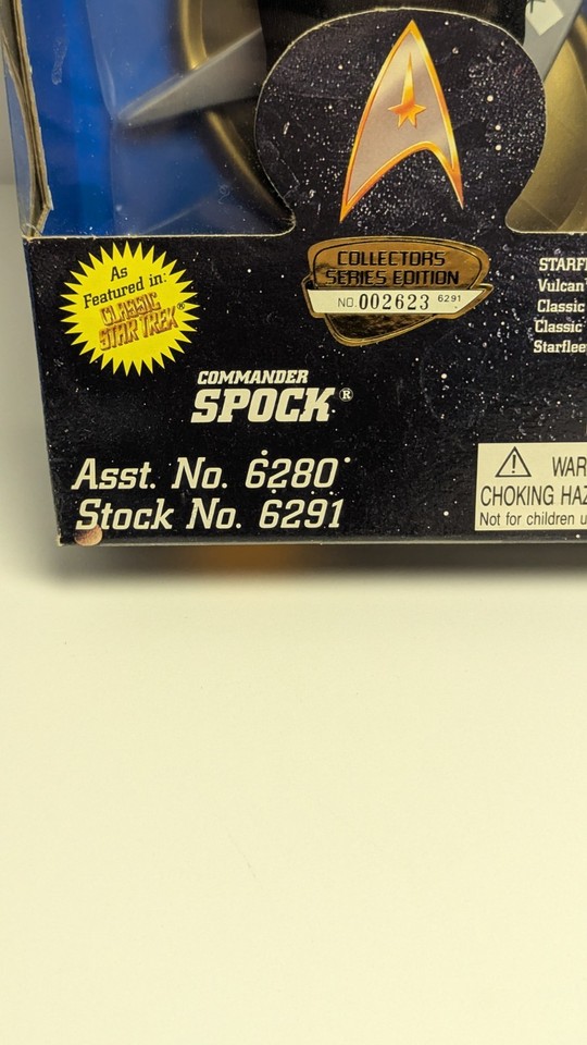 Star Trek Federation Edition Collector's Series Commander Spock ...