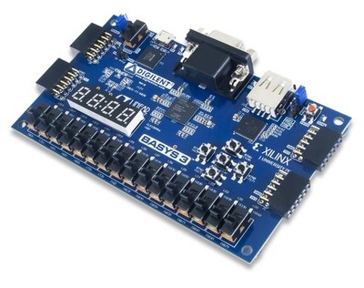 Digilent Basys 3 Artix-7 FPGA Trainer Board: Recommended for ...