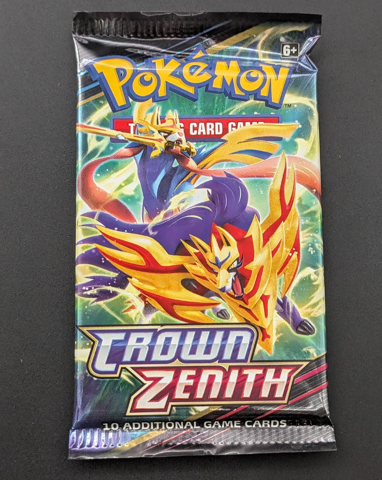 Lot of (100) Pokemon TCG Crown Zenith Booster Packs Sealed | eBay