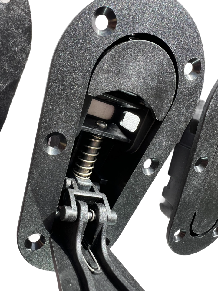 AeroCatch 120-2000 120 Series Flush Plus Black Hood Pin Latch Set Pair | eBay